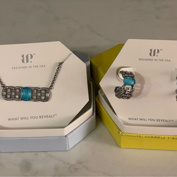 Bomb Party | Jewelry | New Matching Set Og Necklace And Earrings By ...